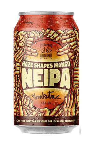 Stomping Ground X Gonketa_ Haze Shapes Mango - The Crafty Pint