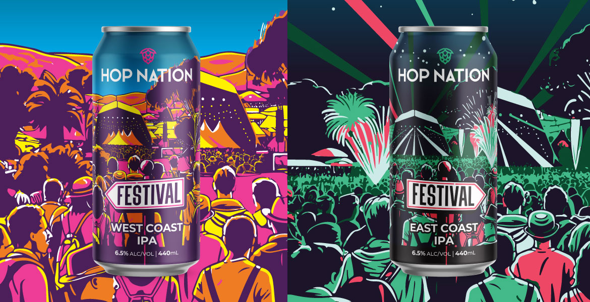 Hop Nation Festival West Coast & East Coast - The Crafty Pint