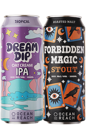 Ocean Reach Dream Drip & Forbidden Magic - The Crafty Pint