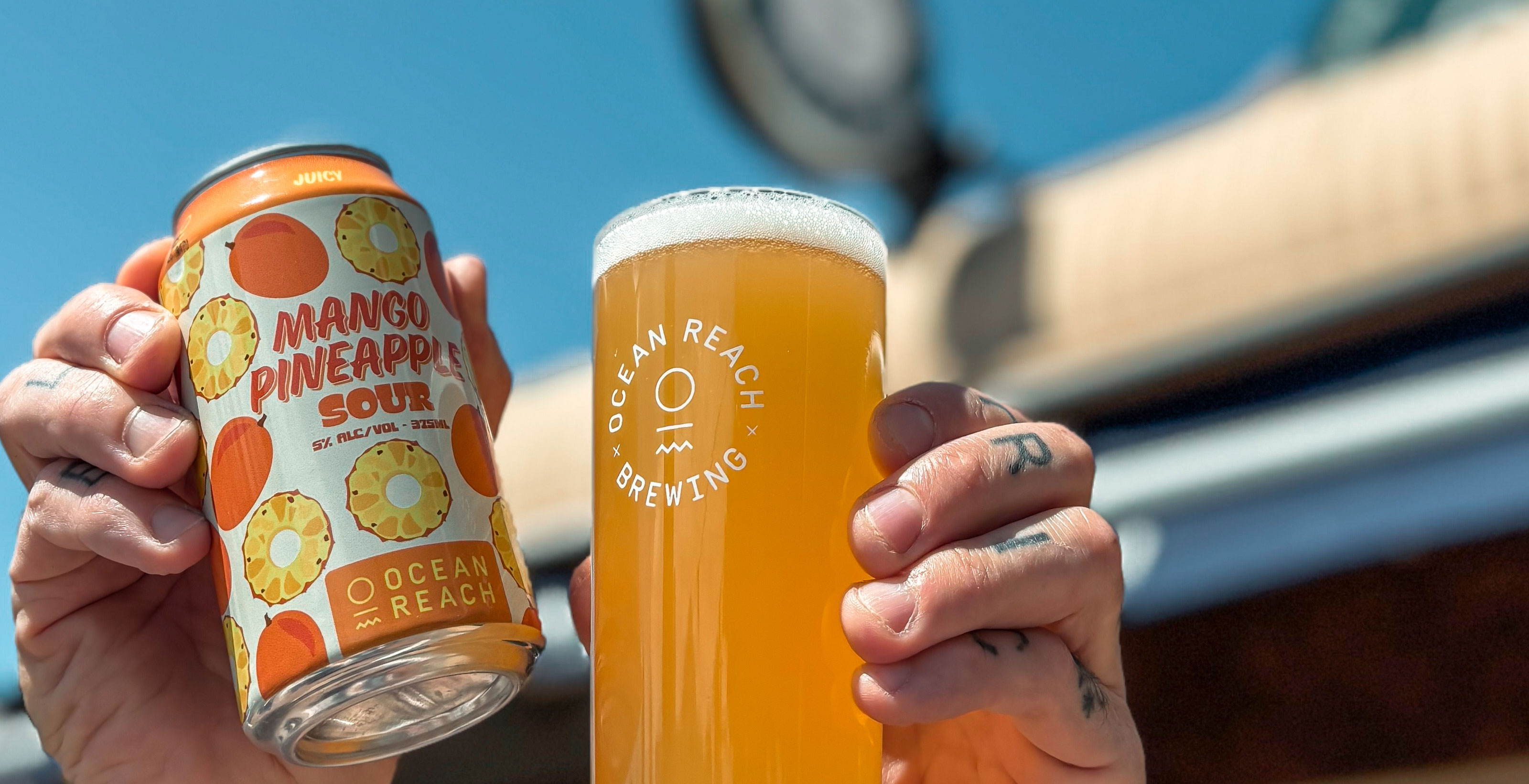 Ocean Reach Mango Pineapple Sour - The Crafty Pint