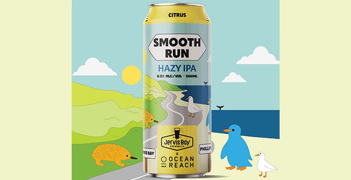 Ocean Reach x Jervis Bay Brewing Smooth Run - The Crafty Pint