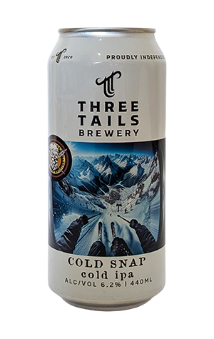 Three Tails & Reub Goldberg Brewing Machine Cold Snap - The Crafty Pint