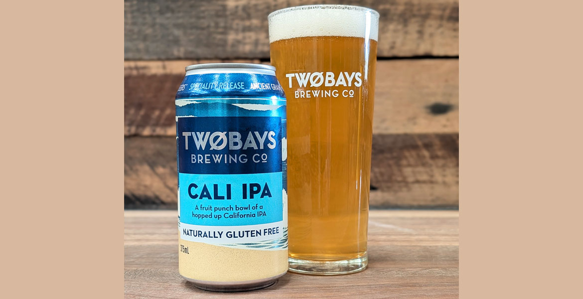 TWØBAYS Brewing Cali IPA - The Crafty Pint