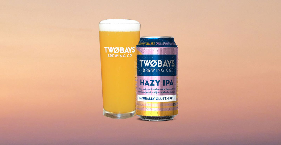 TWØBAYS x Carwyn Cellars Hazy IPA - The Crafty Pint