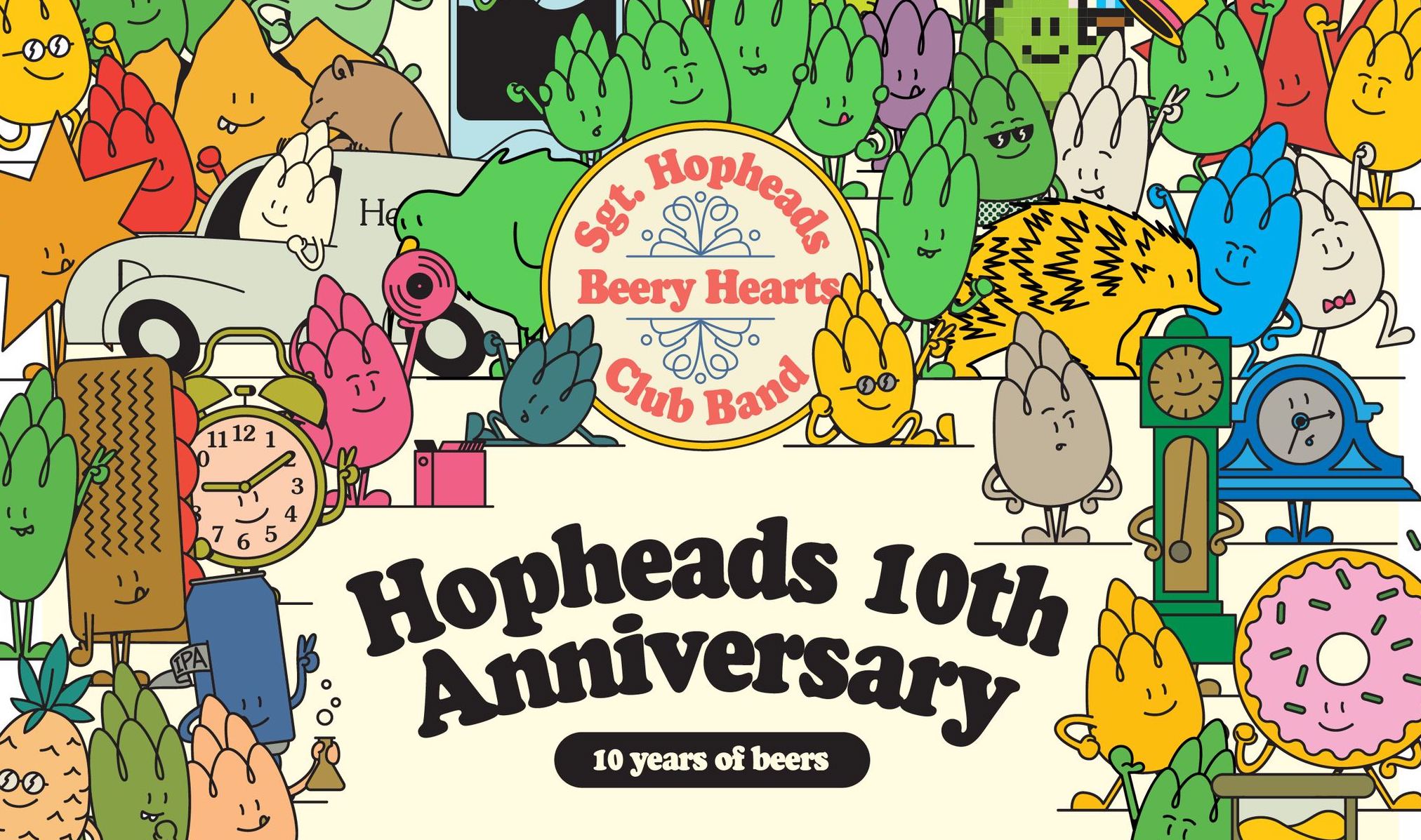 Hopheads 10th Anniversary - The Crafty Pint