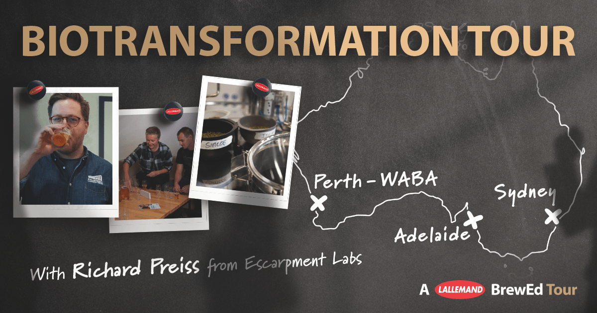 Lallemand BrewEd Biotransformation Tour - The Crafty Pint