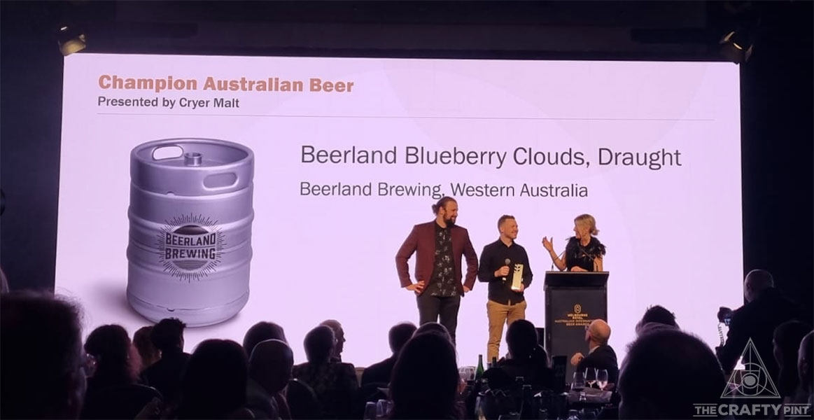Beerland Brewing Blueberry Clouds - The Crafty Pint