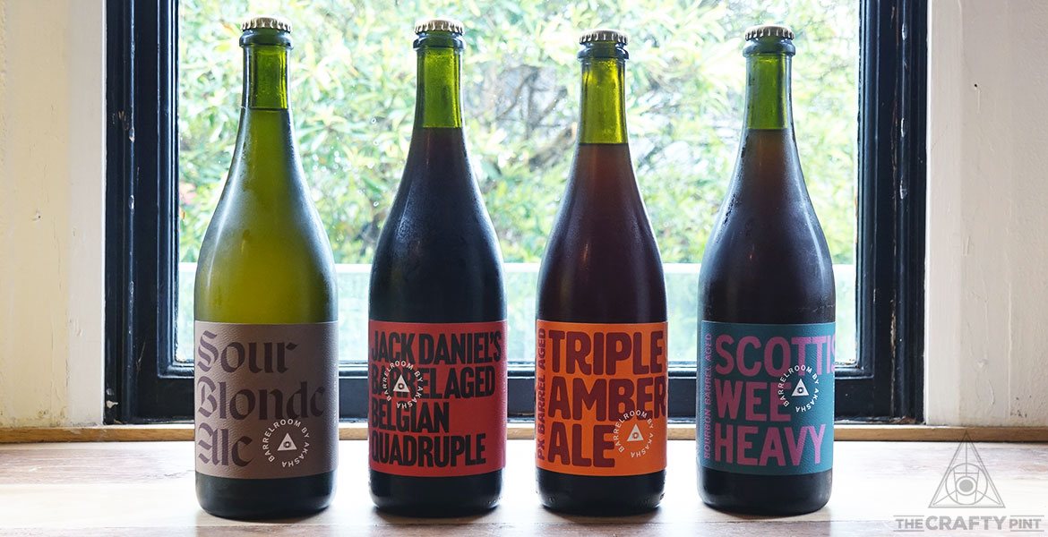 Akasha Barrel Aged Belgian Quadruple & Triple Amber Ale - The Crafty Pint