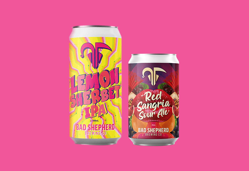 Bad Shepherd Lemon Sherbet IPA & Red Sangria Sour - The Crafty Pint