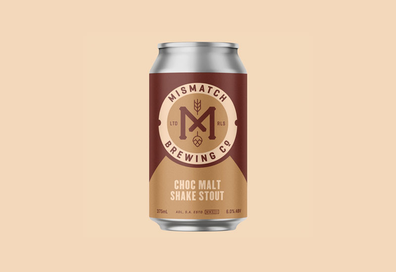 Mismatch Brewing Co Choc Malt Shake Stout - The Crafty Pint