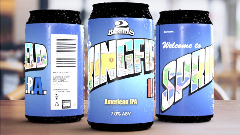 2 Brothers Springfield IPA - The Crafty Pint