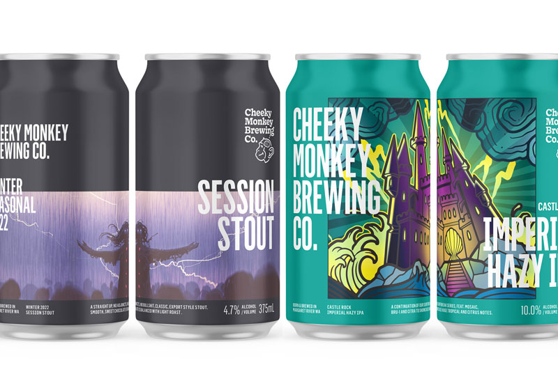 Cheeky Monkey Session Stout & Castle Rock IIPA - The Crafty Pint