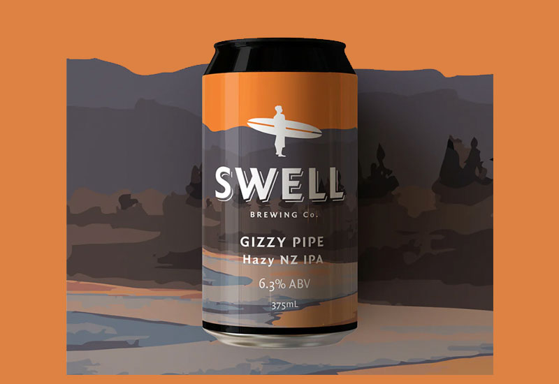 Swell Brewing Gizzy Pipe IPA - The Crafty Pint