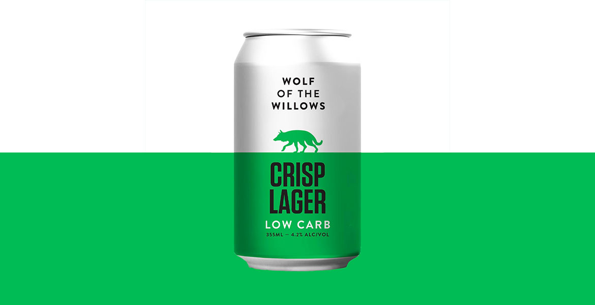Wolf of the Willows Crisp Lager - The Crafty Pint