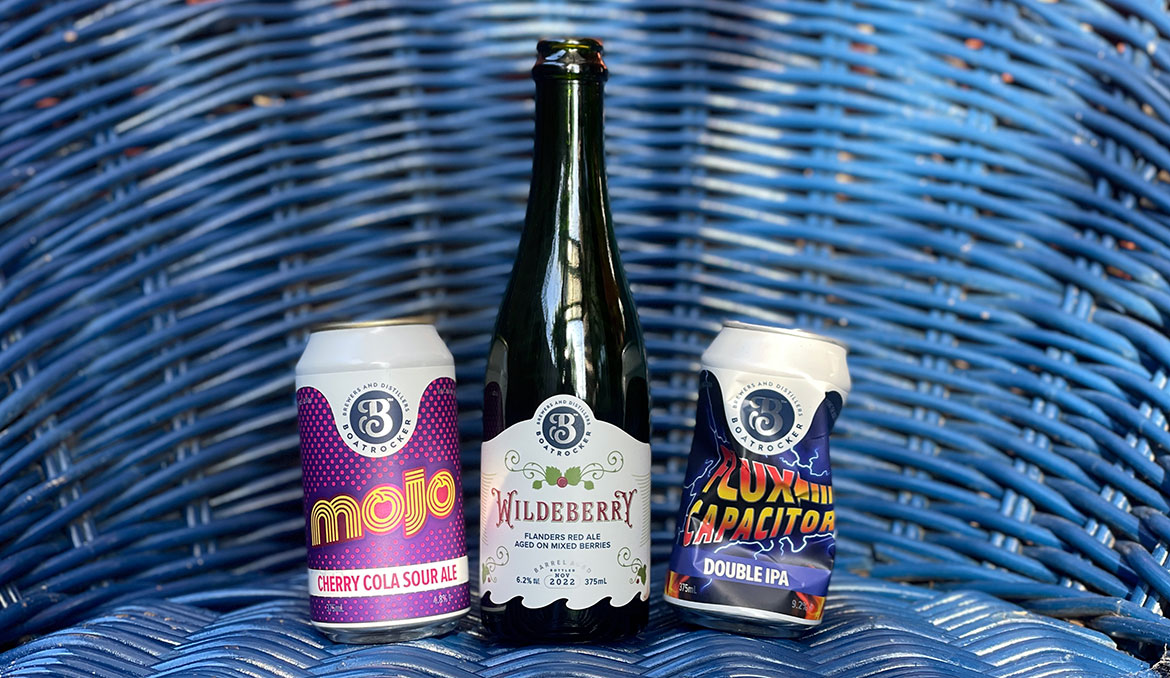 Boatrocker Flux Capacitor, Wildeberry 2022 & Mojo - The Crafty Pint