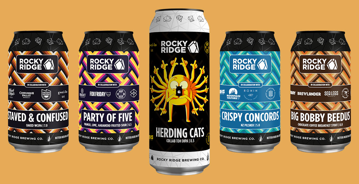 Rocky Ridge & Friends Retro Beer Fest Collabs - The Crafty Pint