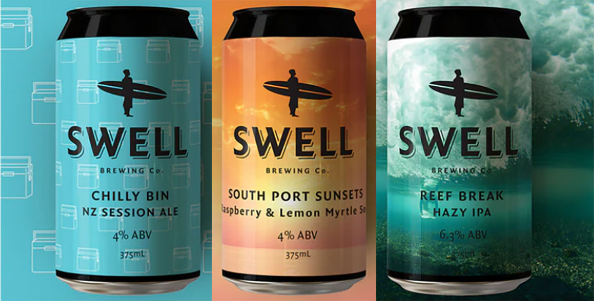 Swell Brewing Chilly Bin, Southport Sunset 2022 & Reef Break - The ...