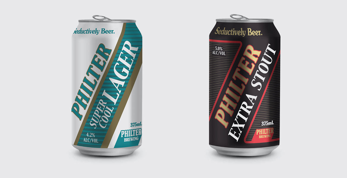 Philter Super Cool Lager & Extra Stout - The Crafty Pint