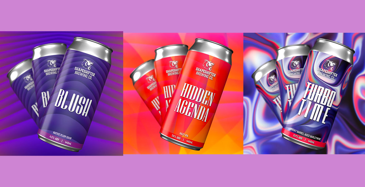 Shapeshifter Brewing Blush, Hidden Agenda & Turbo Time - The Crafty Pint