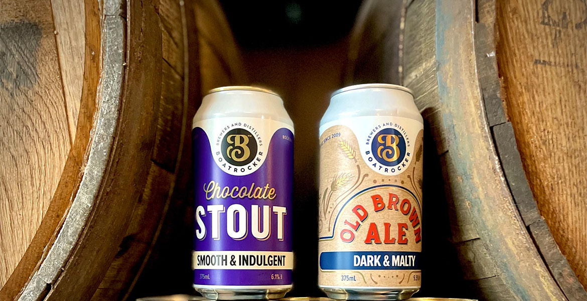 Boatrocker Old Brown Ale & Chocolate Stout - The Crafty Pint