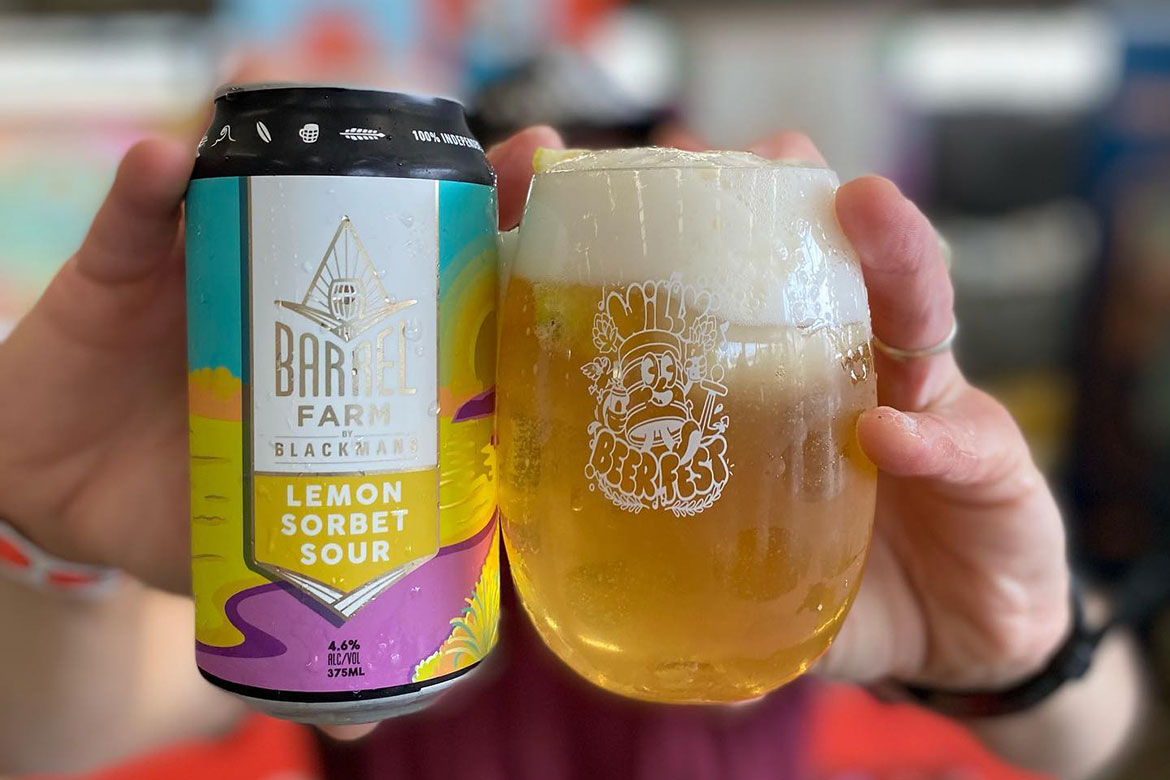 Blackman's Barrel Farm: Lemon Sorbet Sour - The Crafty Pint