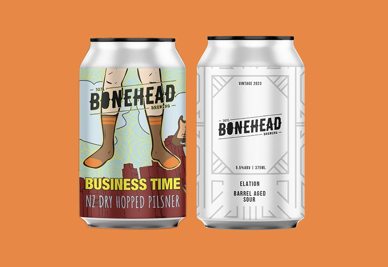 Bonehead Brewing Business Time & Elation 2023 - The Crafty Pint