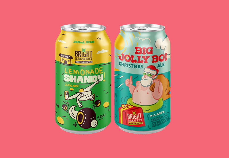 Bright Brewery Lemonade Shandy & Big Jolly Boi - The Crafty Pint