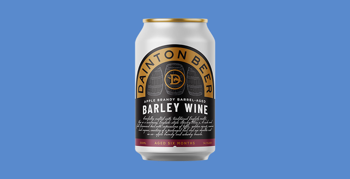 Dainton Beer Apple Brandy Barrel-Aged Barley Wine - The Crafty Pint
