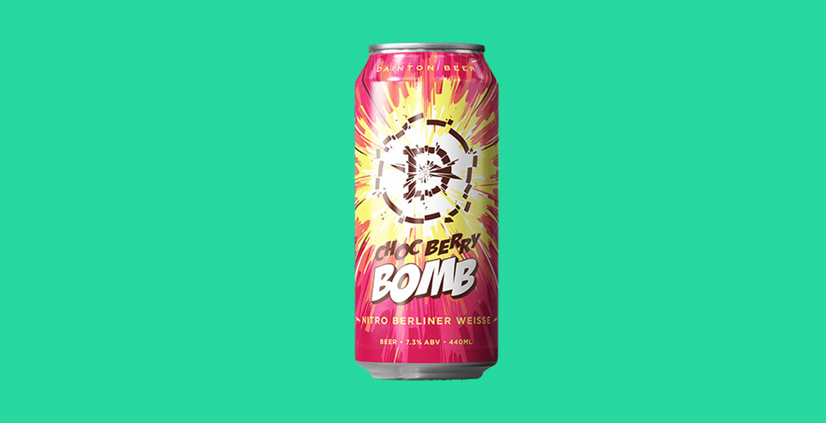 Dainton Beer Choc Berry Bomb - The Crafty Pint