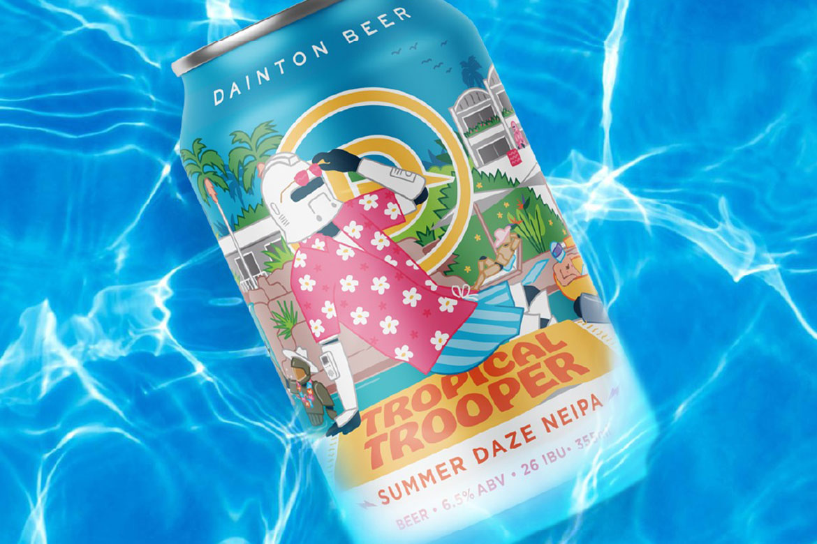 Dainton Beer Tropical Trooper - The Crafty Pint