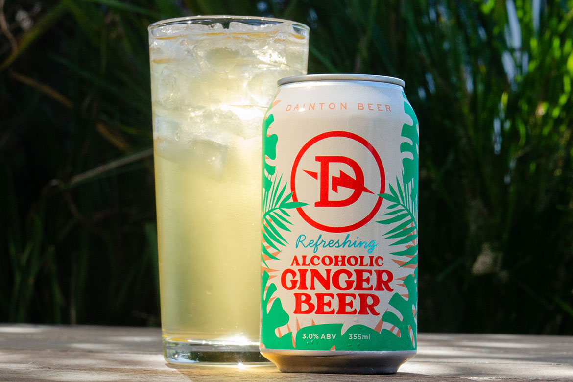 Dainton Beer Refreshing Alcoholic Ginger Beer - The Crafty Pint