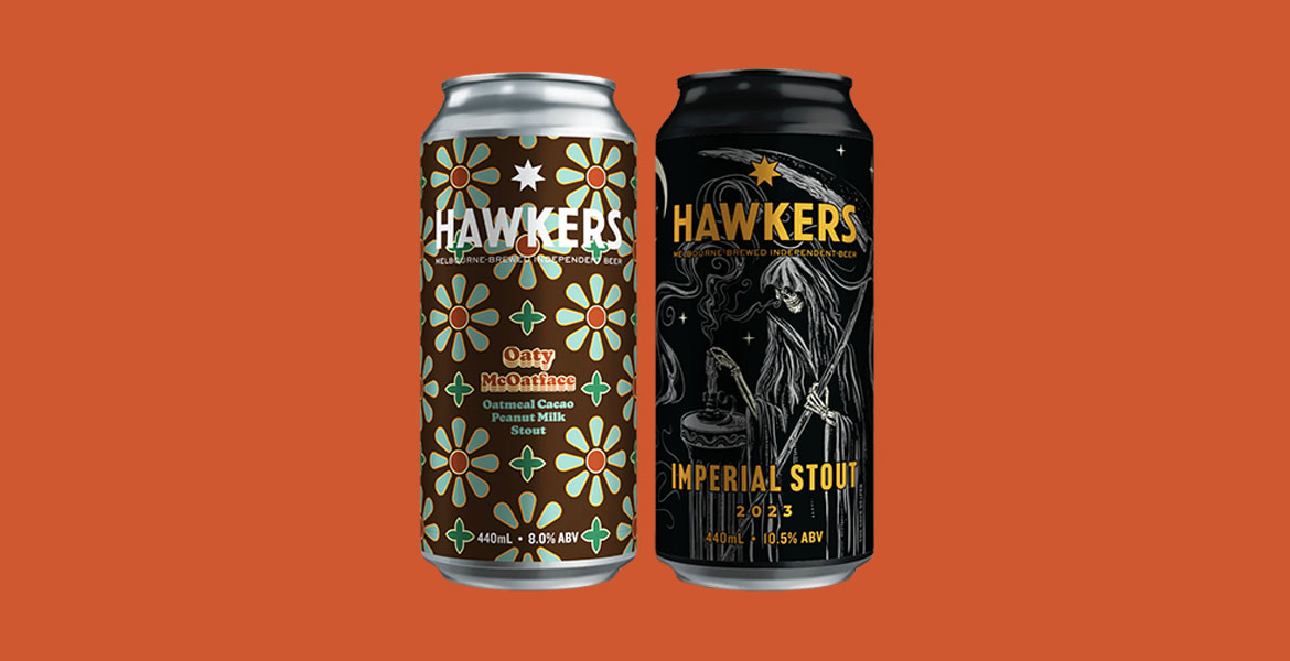 Hawkers Beer Oaty McOatface & Imperial Stout 2023 - The Crafty Pint