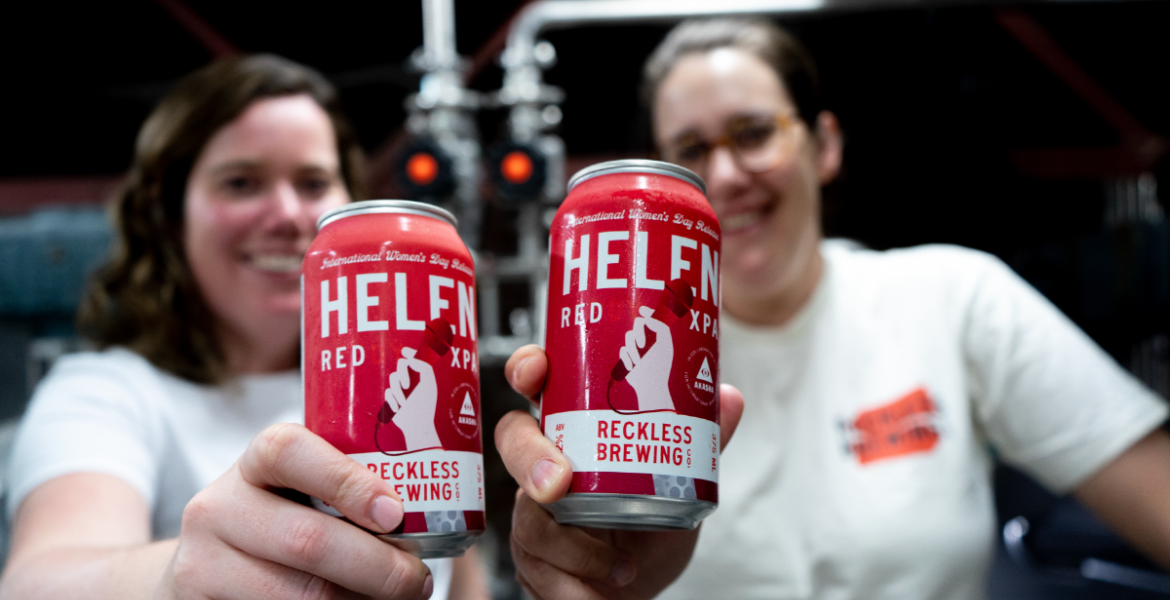 Reckless X Akasha Helen Red XPA - The Crafty Pint