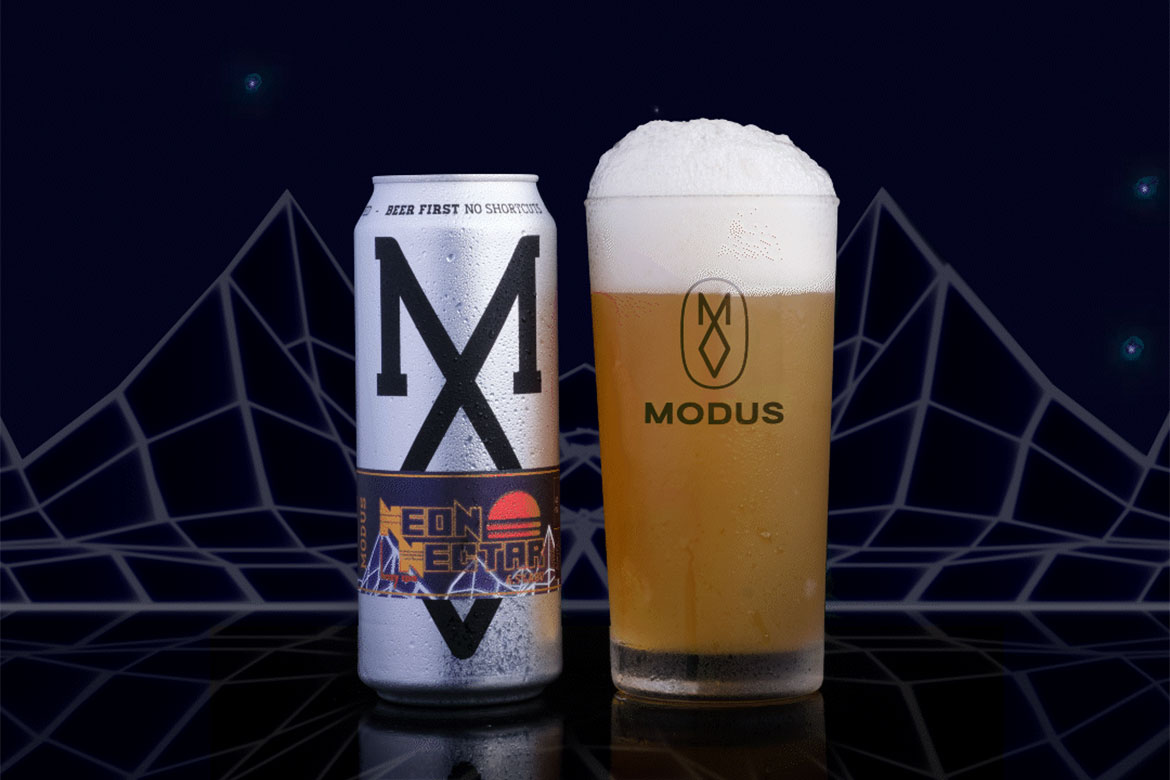Modus Operandi Neon Nectar Hazy IPA - The Crafty Pint