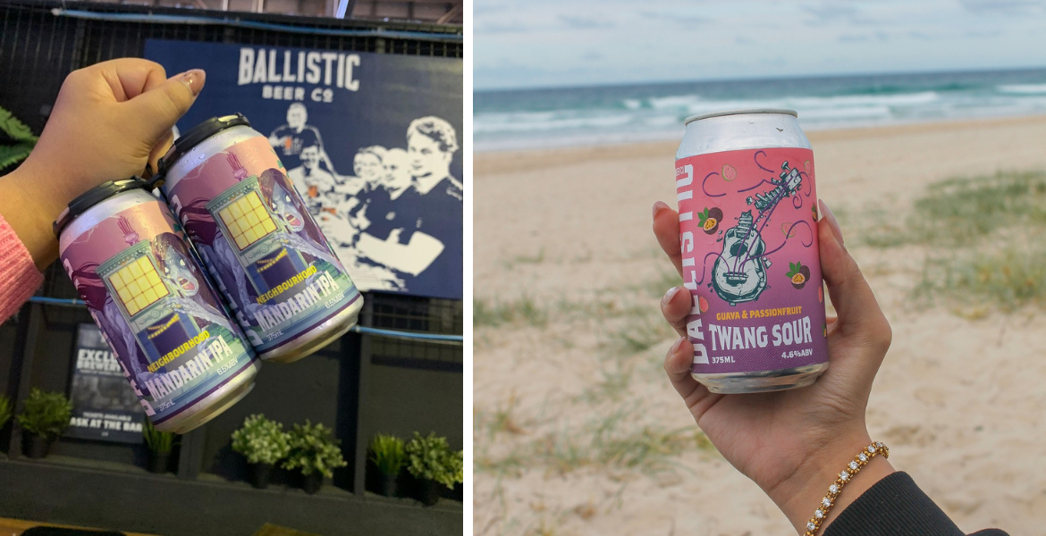 Ballistic & Pasteur Steet Neighbourhood Mandarin IPA & Twang Guava ...