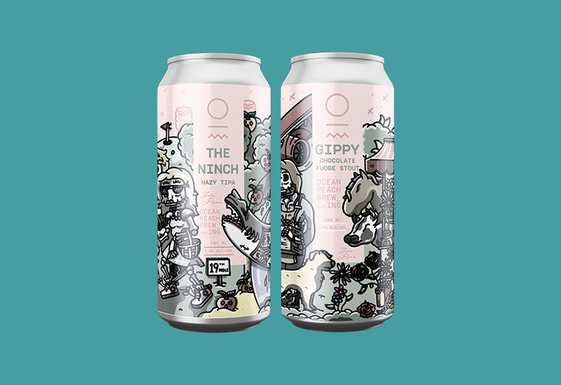 Ocean Reach Artist Series: The Ninch & Gippy - The Crafty Pint