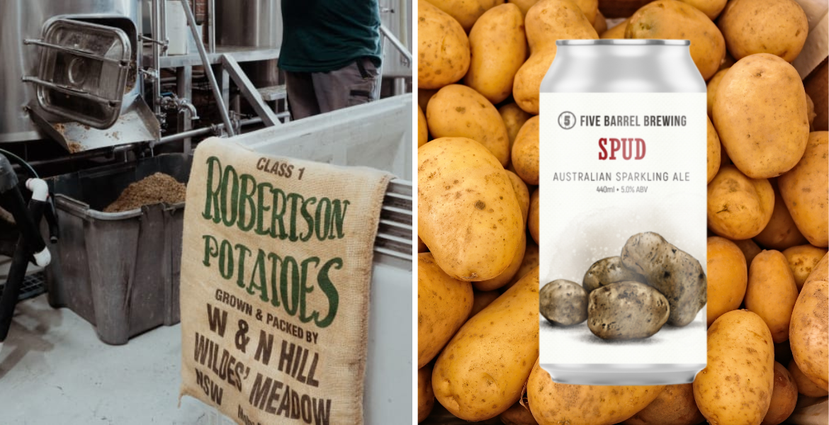 Five Barrel Spud Australian Sparkling Ale - The Crafty Pint