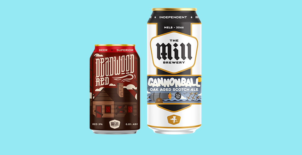 The Mill Brewery Deadwood Red & Cannonball - The Crafty Pint