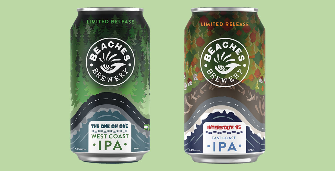 Beaches Brewery The One Oh One & Interstate 95 IPAs - The Crafty Pint