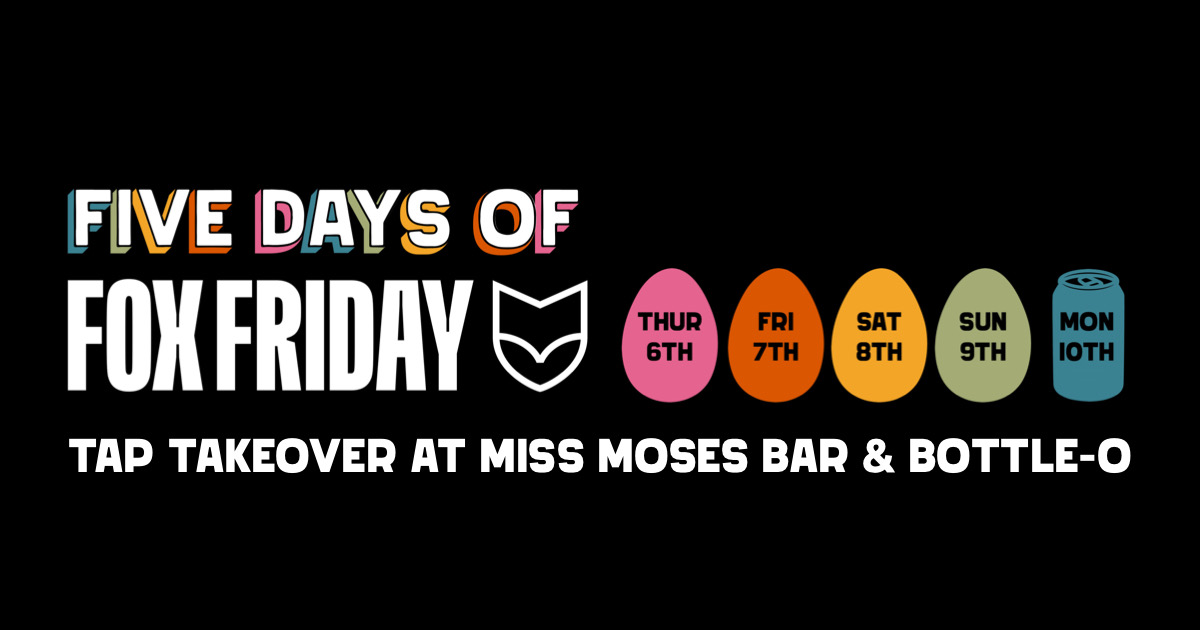 Five Days of Fox Friday at Miss Moses - The Crafty Pint