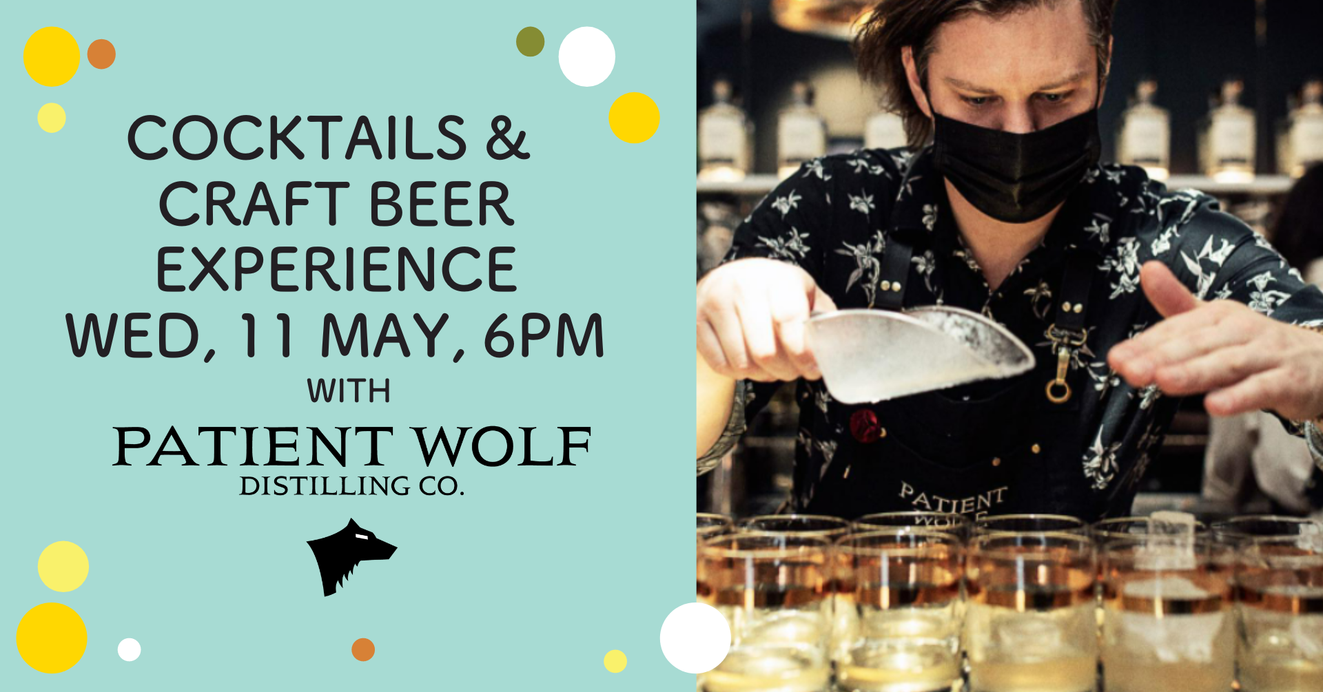 Patient Wolf x Tallboy & Moose Cocktails & Craft Beer Experience - The ...