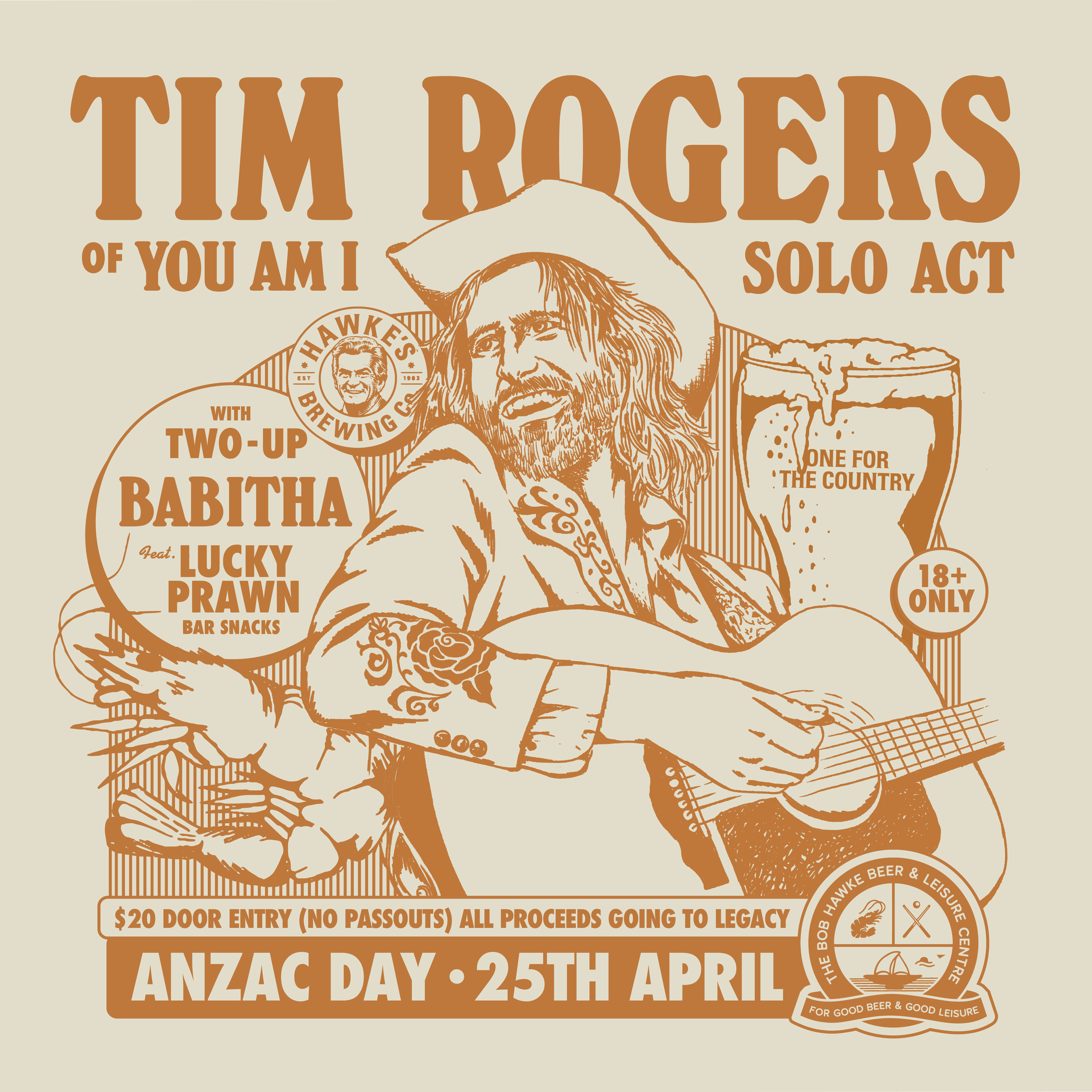 Tim Rogers at The Bob Hawke Beer & Leisure Centre - The Crafty Pint