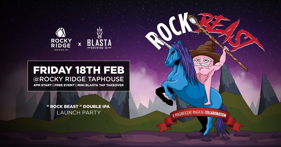 Rocky Ridge x Blasta Launch Rock Beast - The Crafty Pint