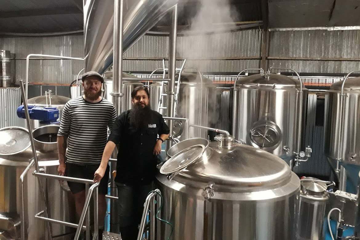 Shiny Coffee IPA Brew Day At Killer Sprocket - The Crafty Pint