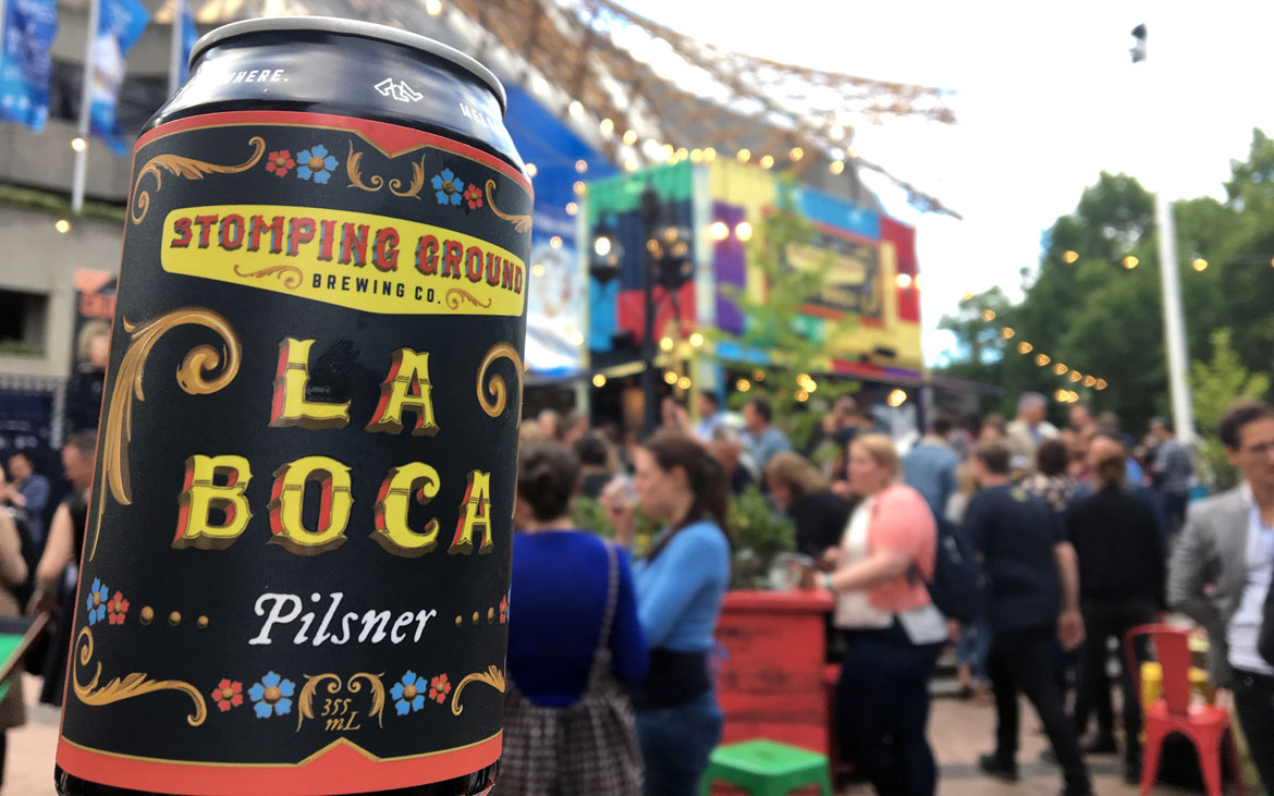 Stomping Ground La Boca Beer Garden Opens at Arts Centre Melbourne (VIC ...